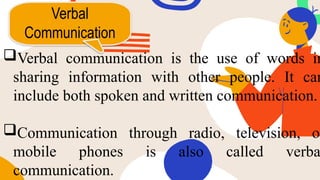 Oral Communication M3 - PowerPoint presentation | PPTX