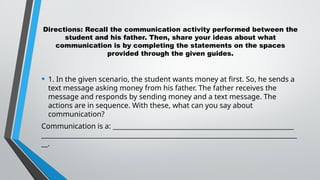what is communication and its functions? | PPT