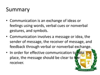 Oral communication shs lesson 1 | PPTX