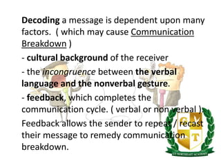 Oral communication shs lesson 1 | PPTX