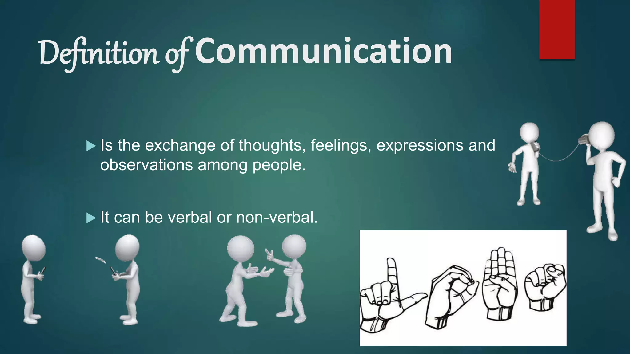Nature and Elements of Communication | PPTX