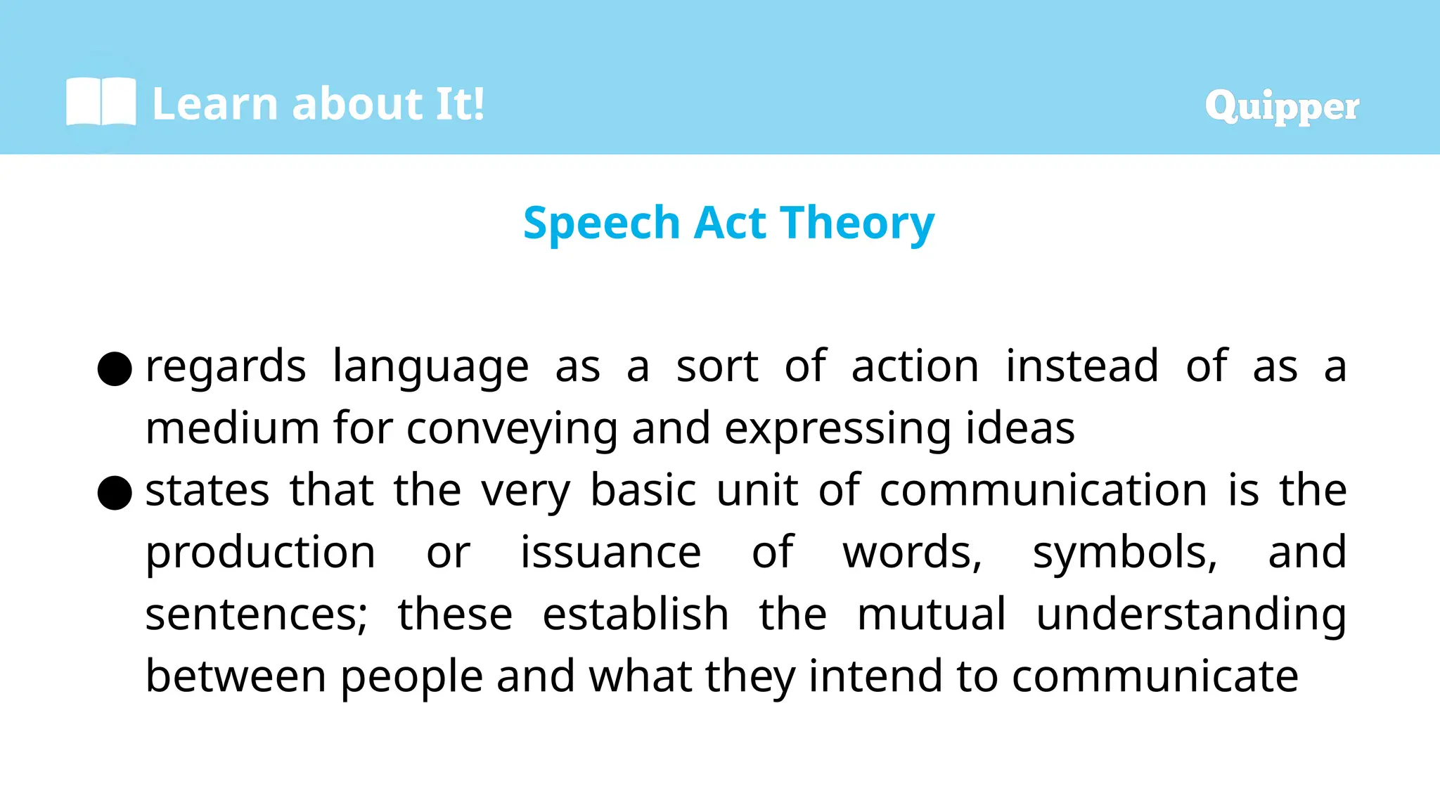 Oral Communication_Lesson 1_What Are Speech Acts. | PPTX