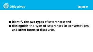 Oral Communication_Lesson 1_What Are Speech Acts. | PPTX