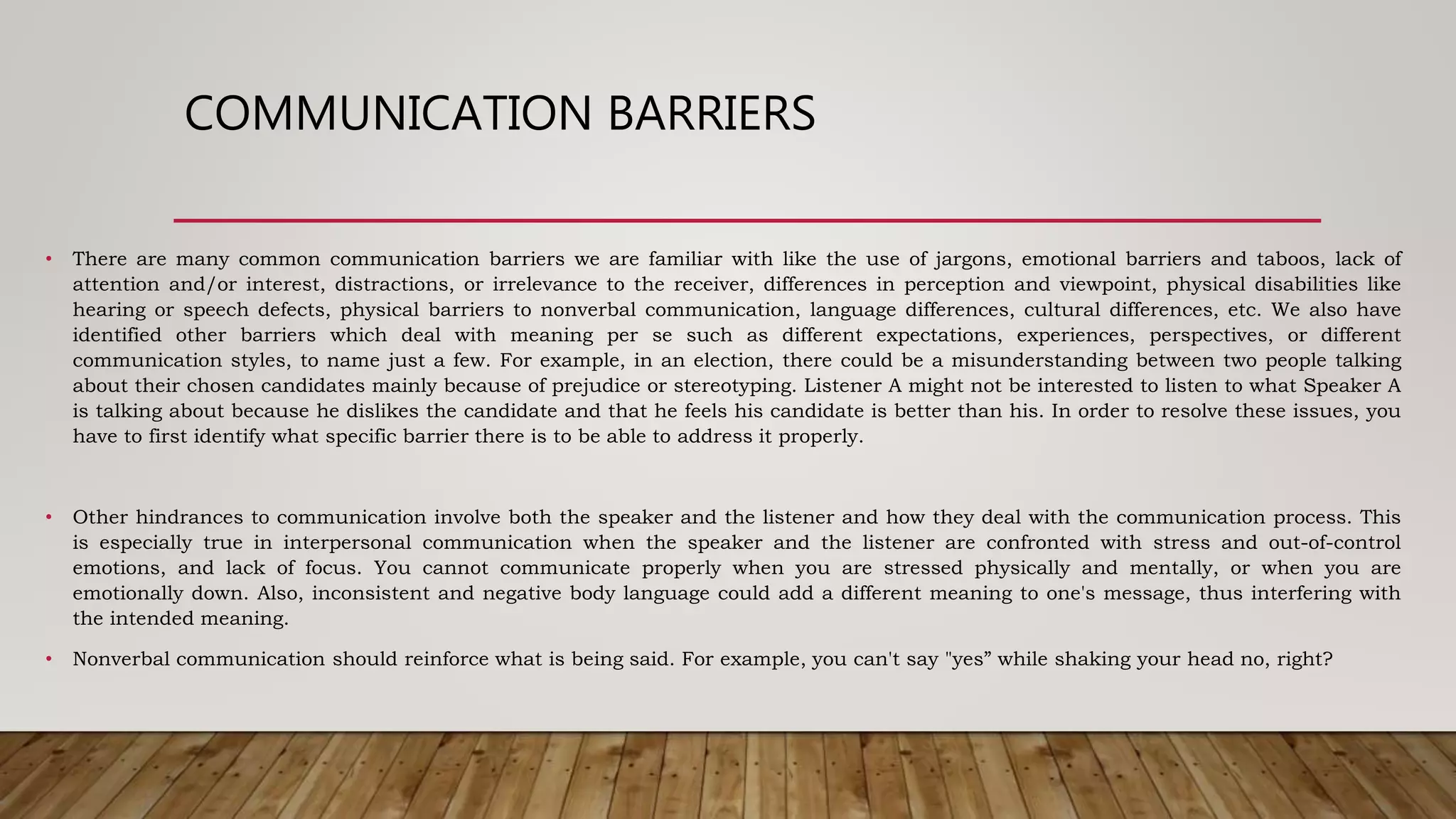 Oral communication week 3 | PPTX