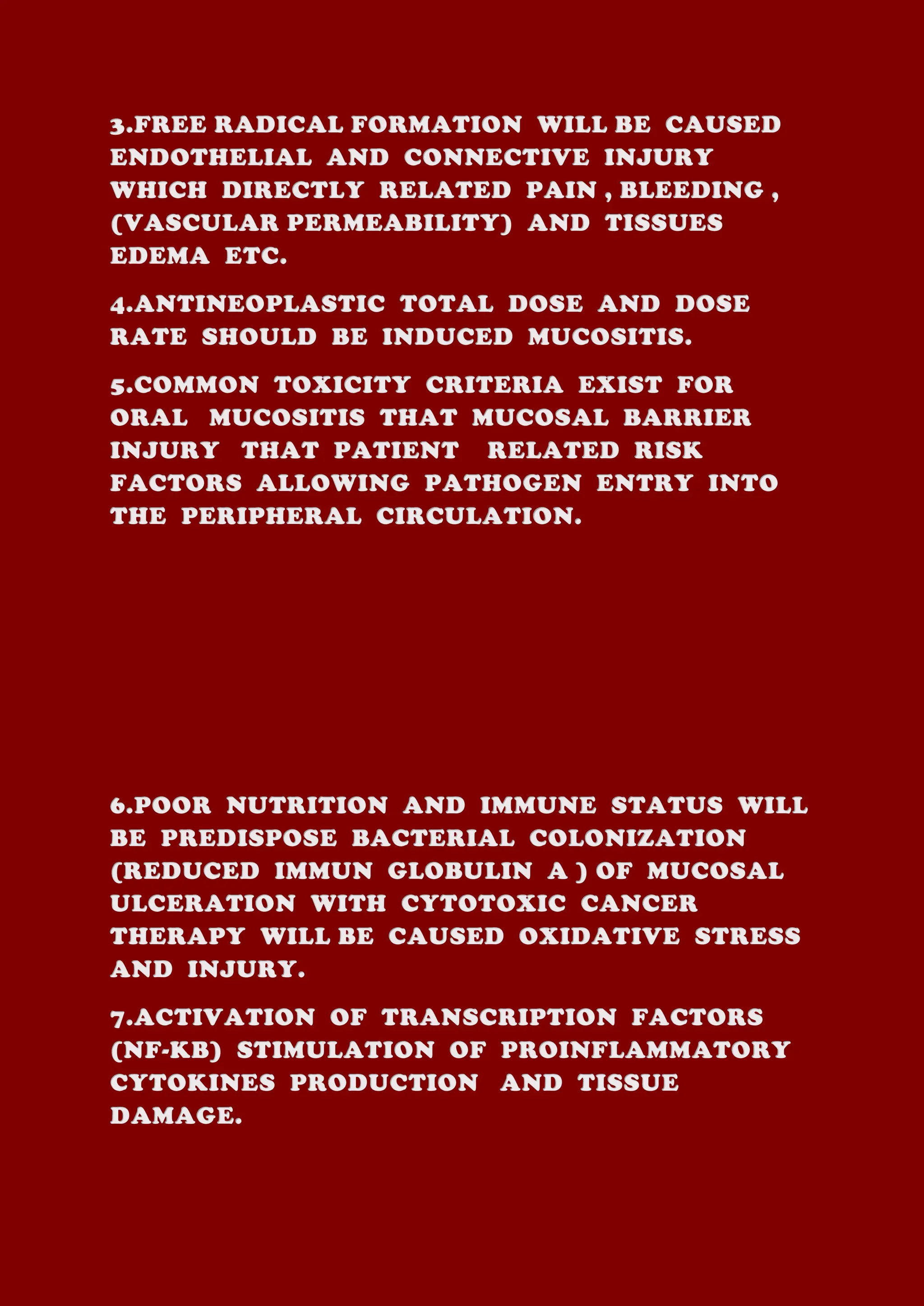 ORAL COMPLICATIONS AND MUCOSITIS.pdf. | PDF