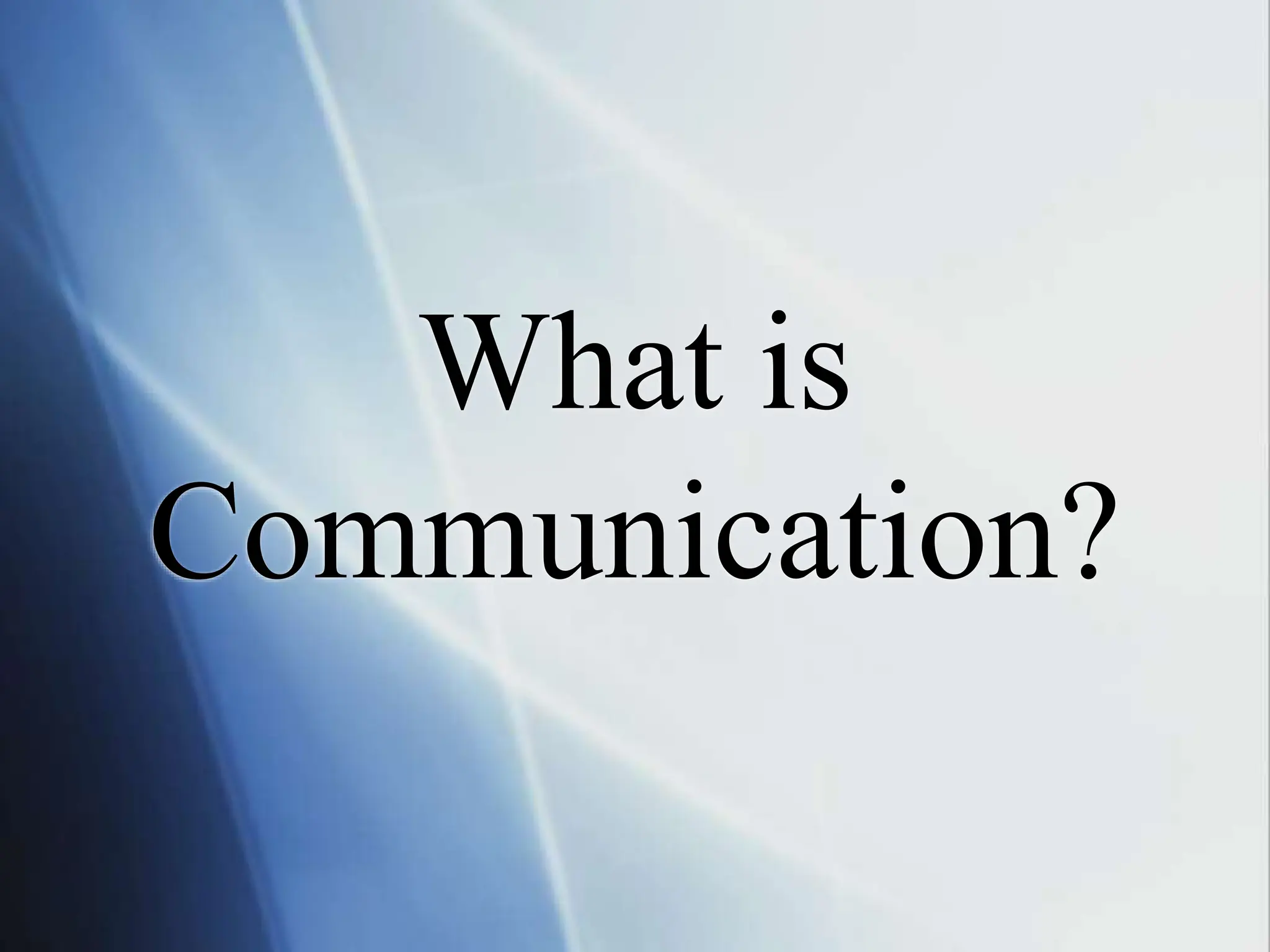 Communication (Oral Communication Grade 11) | PPT
