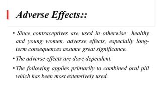 Oral contraceptive | PPTX