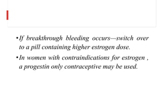 Oral contraceptive | PPT