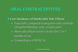 Oral contraceptives | PPT