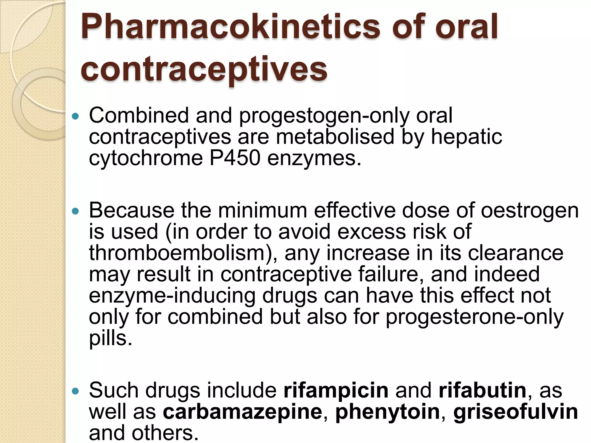 Oral contraceptives | PPTX