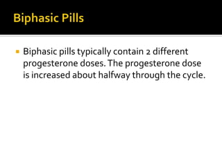 Oral contraceptives | PPTX