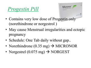 Oral contraceptives | PPTX