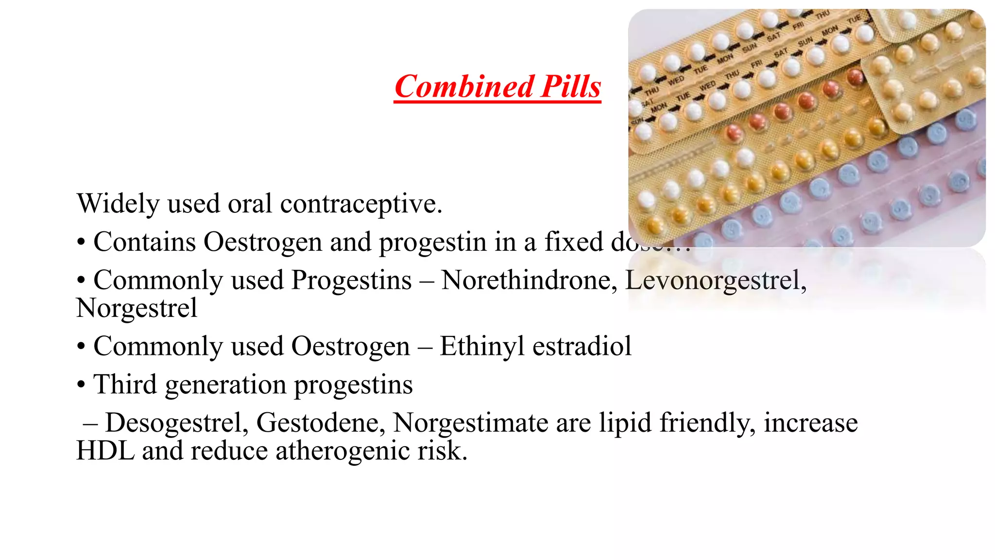 Oral contraceptives | PPTX