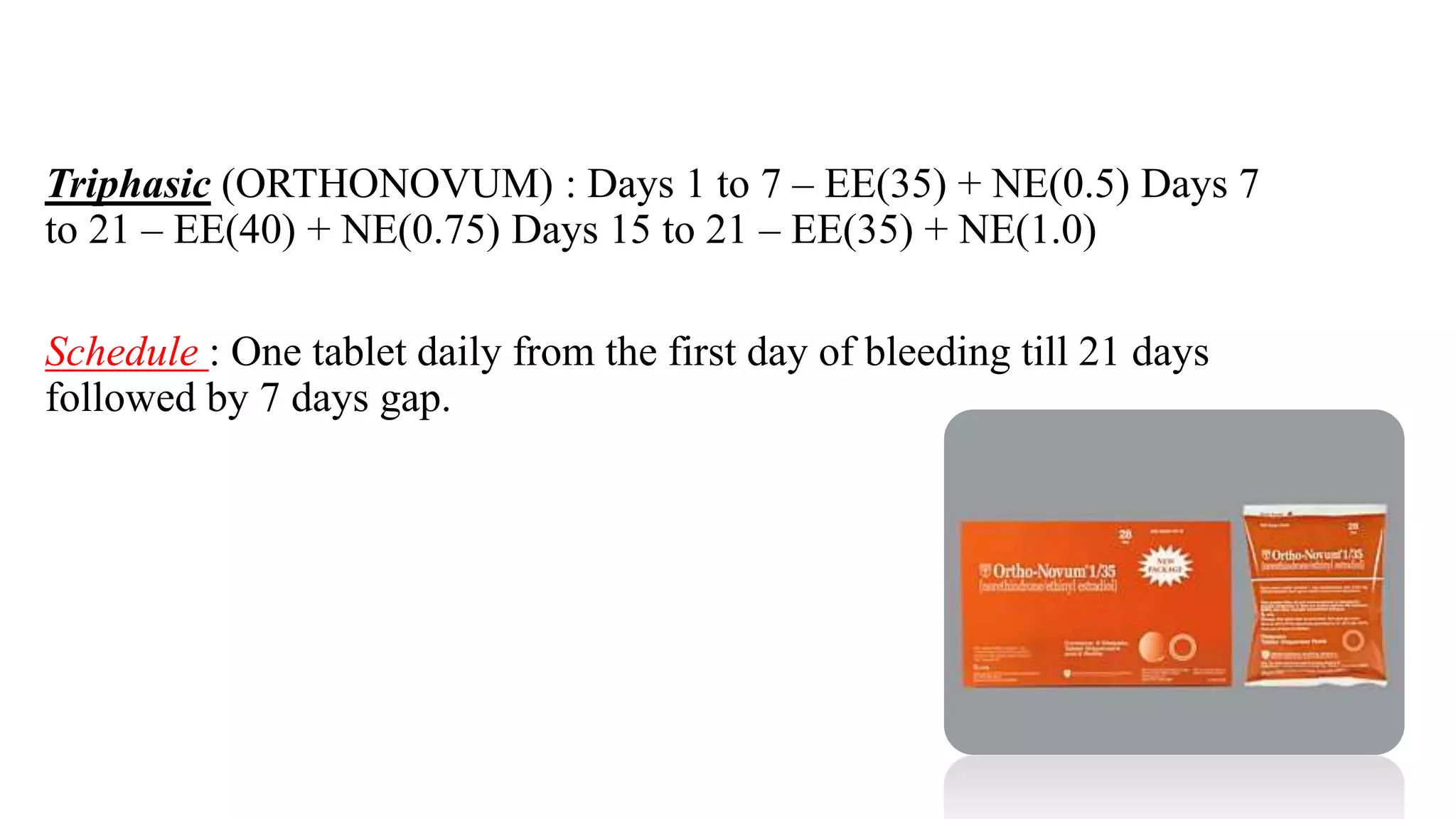 Oral contraceptives | PPTX