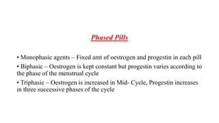Oral contraceptives | PPTX