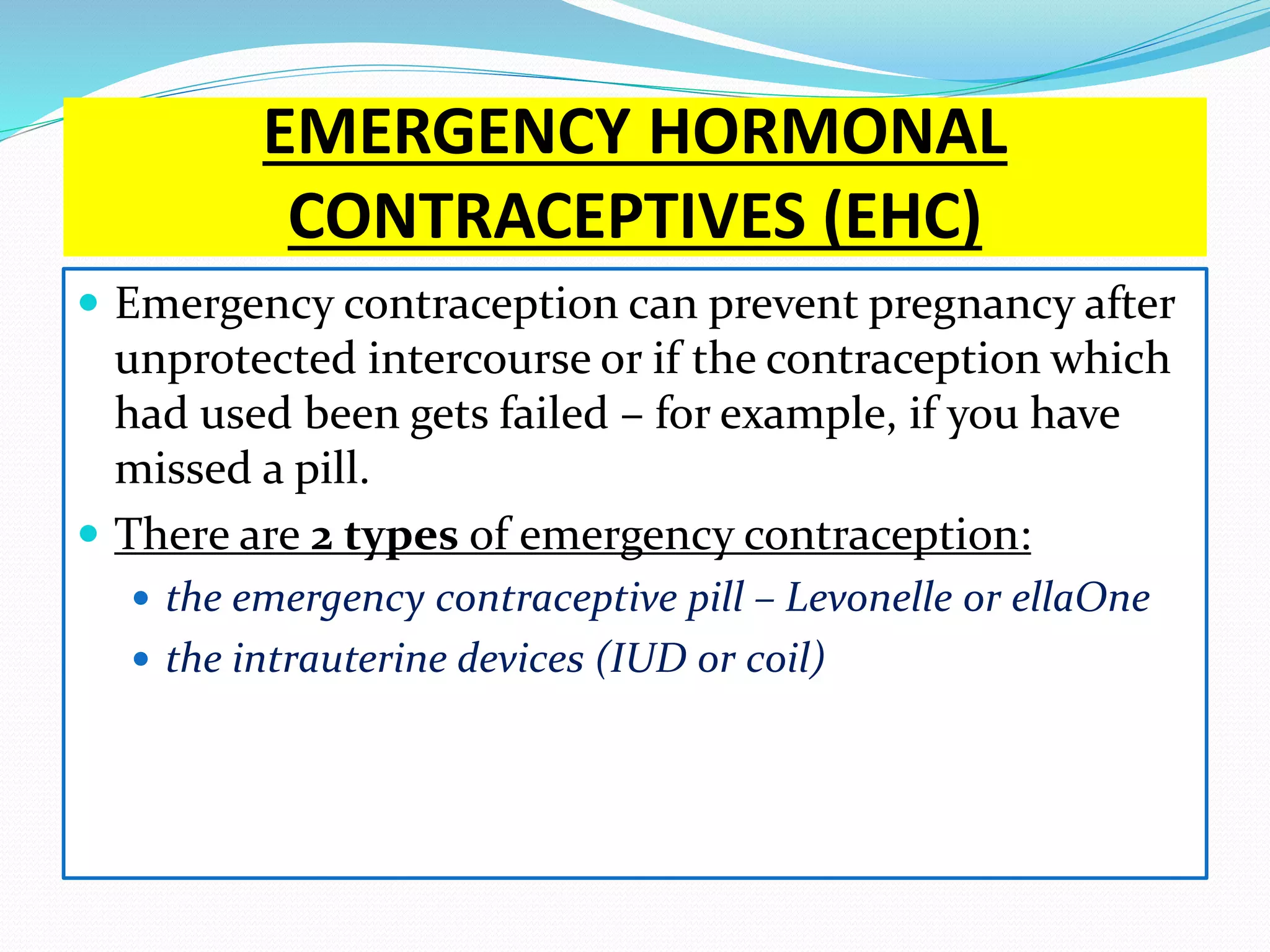 ORAL CONTRACEPTIVES | PPTX