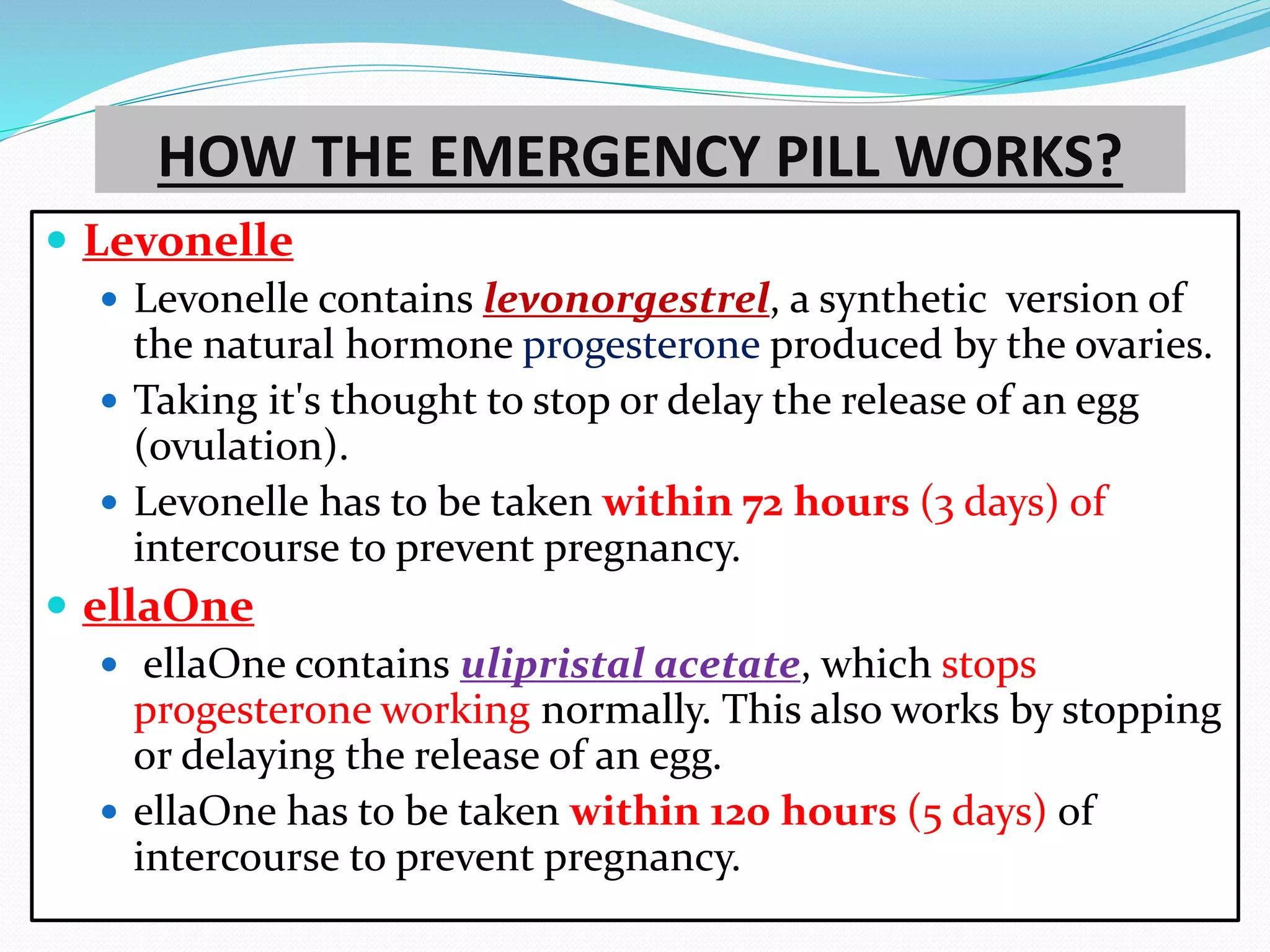ORAL CONTRACEPTIVES | PPTX