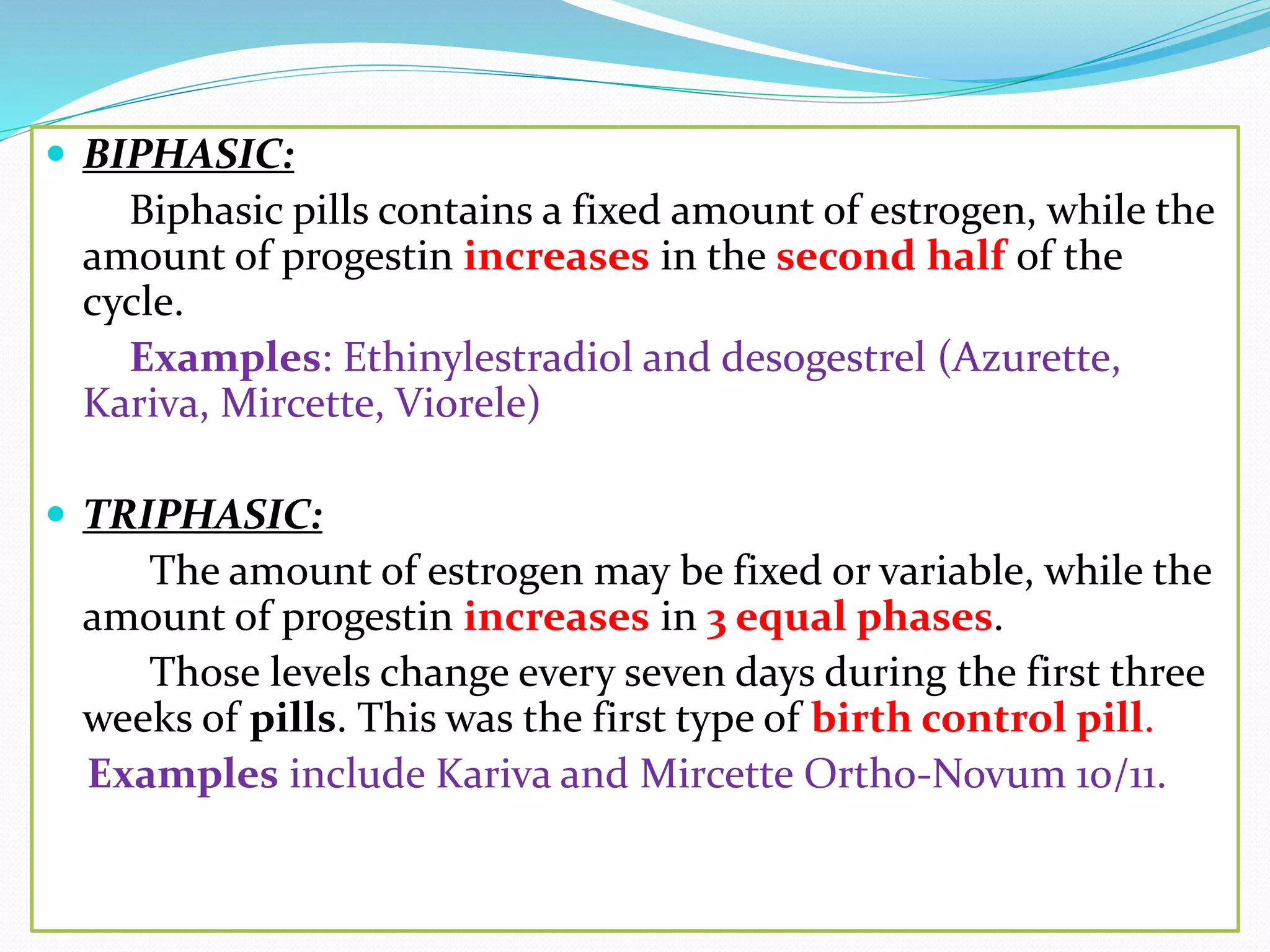 ORAL CONTRACEPTIVES | PPTX | Birth Control | Reproductive Health