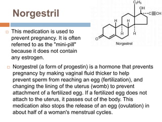 Oral contraceptives | PPT