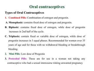 Oral Contraceptives medicinal Chemistry- II | PPTX