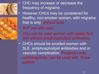 Oral contraceptives | PPT
