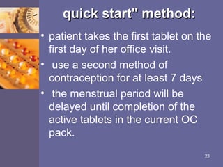 Oral contraceptives | PPT