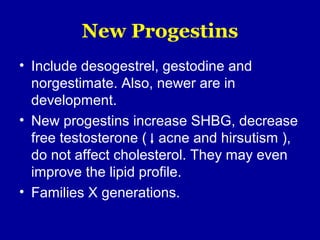 Oral Contraceptives, Up to date Overview | PPT | Pregnancy ...