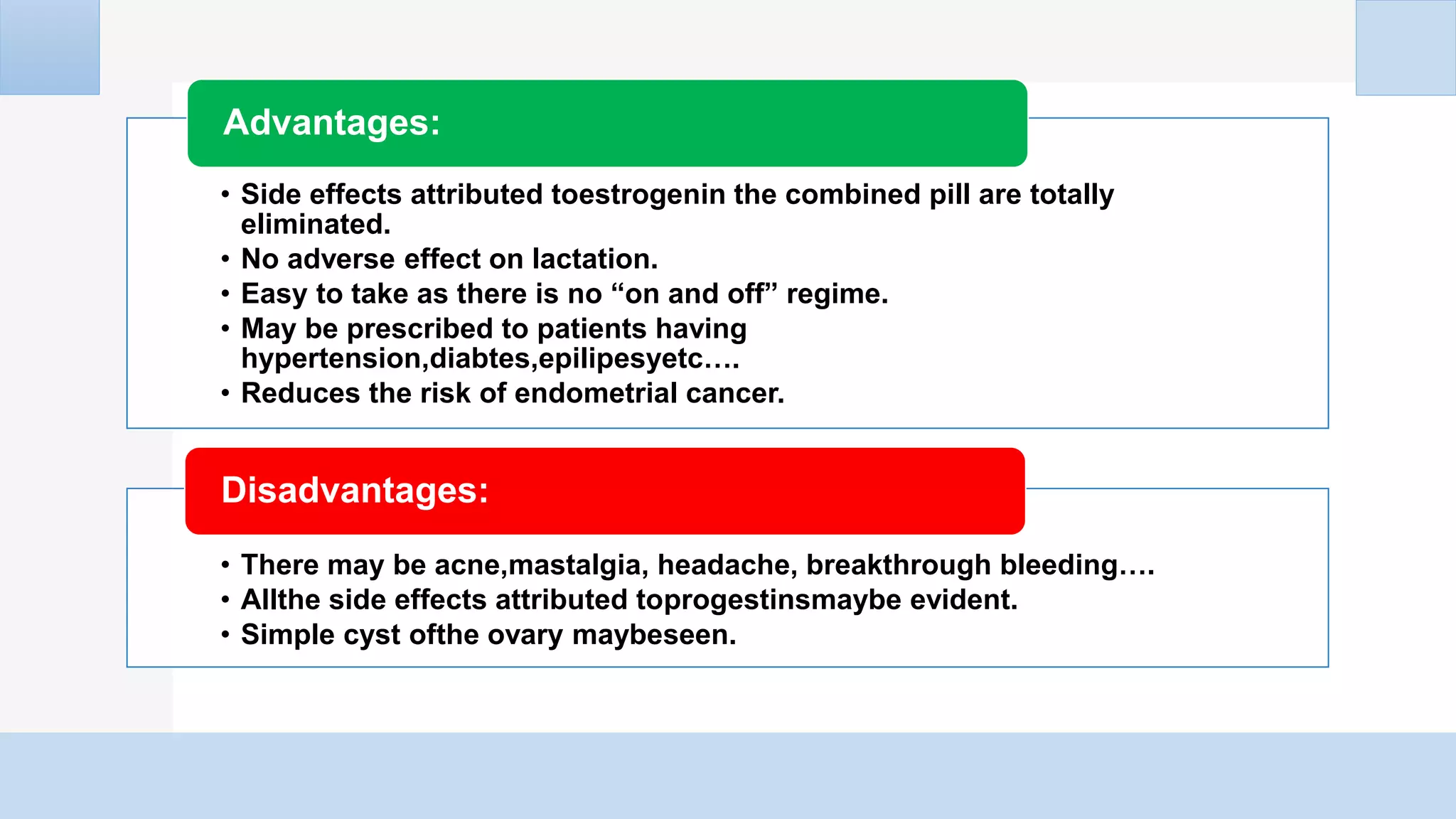 Contraception & Oral Contraceptives | PPTX