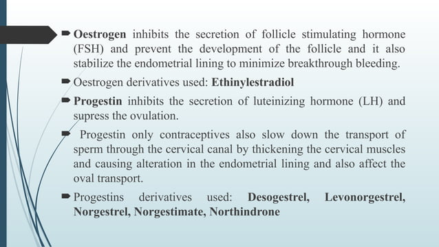 ORAL CONTRACEPTIVES: A COMPREHENSIVE GUIDE | PPT