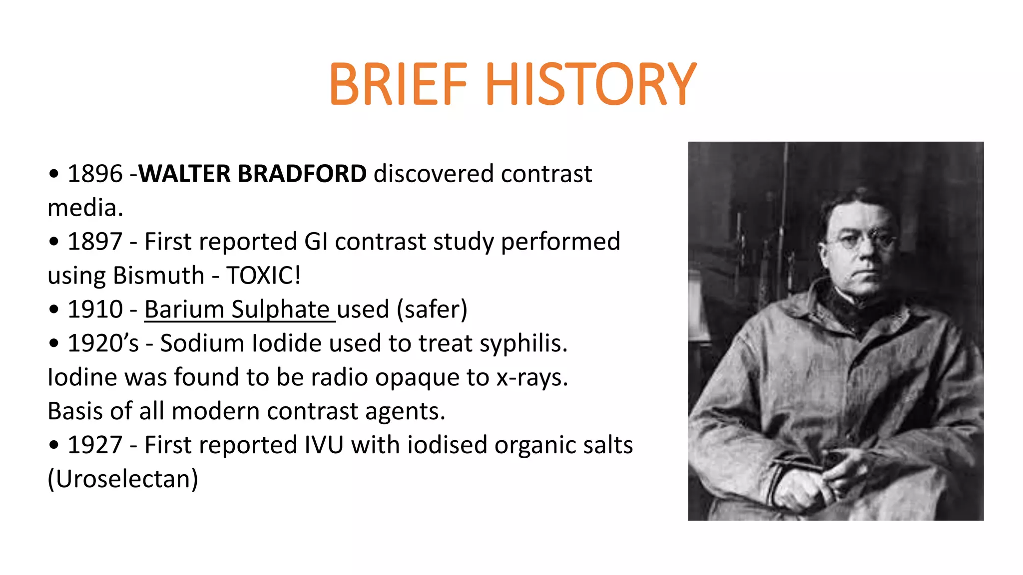 Oral contrast agents | PPTX