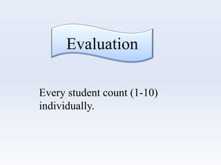 Play Group Math Oral counting (1 10) -1 | PPTX