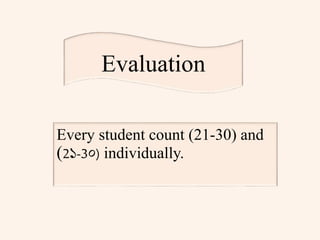 Play Group Math Oral counting(1 30)(১-৩০)-৩ | PPTX | Education