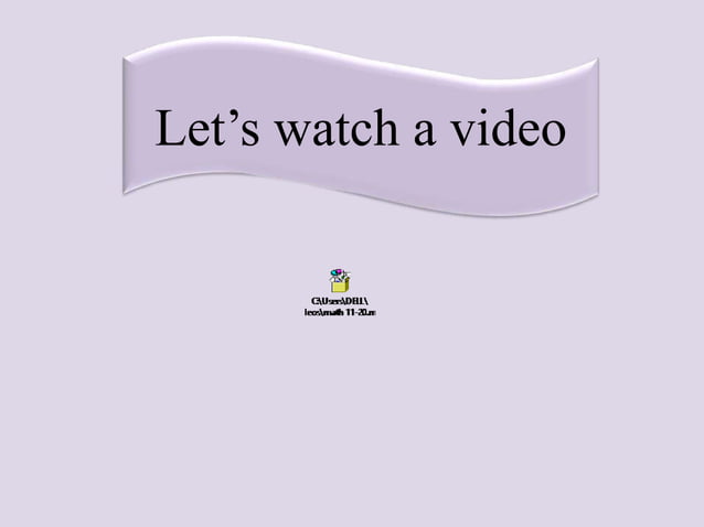 Play Group Math Oral counting(11 20)-1 | PPT