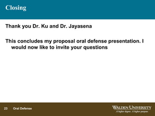 Oral defense presentation_Ennis Brinson | PPT