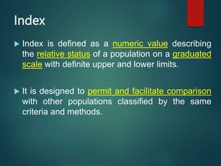 Oral disease indices in dentistry. pptx | PPTX