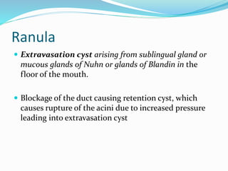 Oral diseases - Benign and premalignant lesions | PPTX