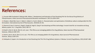 ORAL DISINTEGRATING FILM - ODF | PPSX