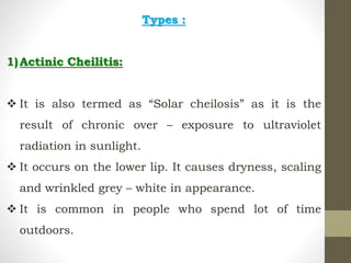 Oral disorders .pptx