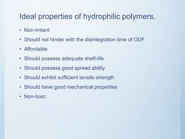 Thin film drug delivery (Oral dissolve film ) | PPTX