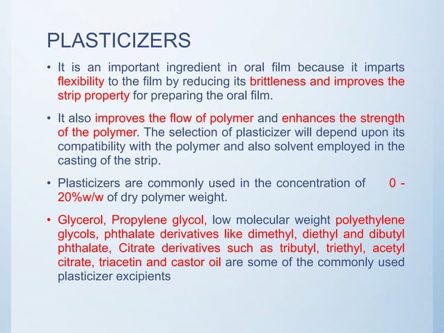 Thin film drug delivery (Oral dissolve film ) | PPTX