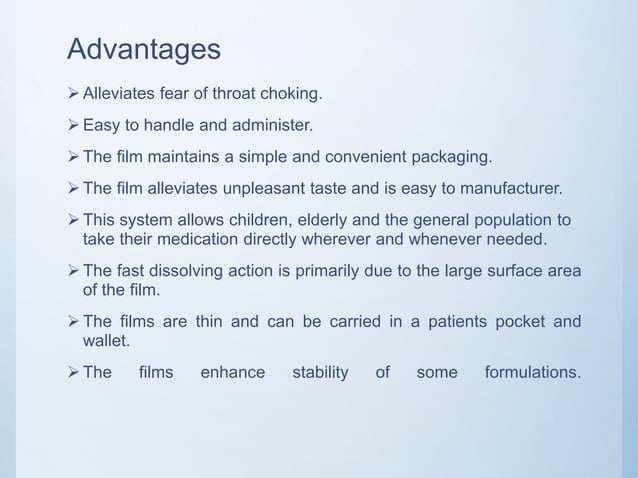 Thin film drug delivery (Oral dissolve film ) | PPTX