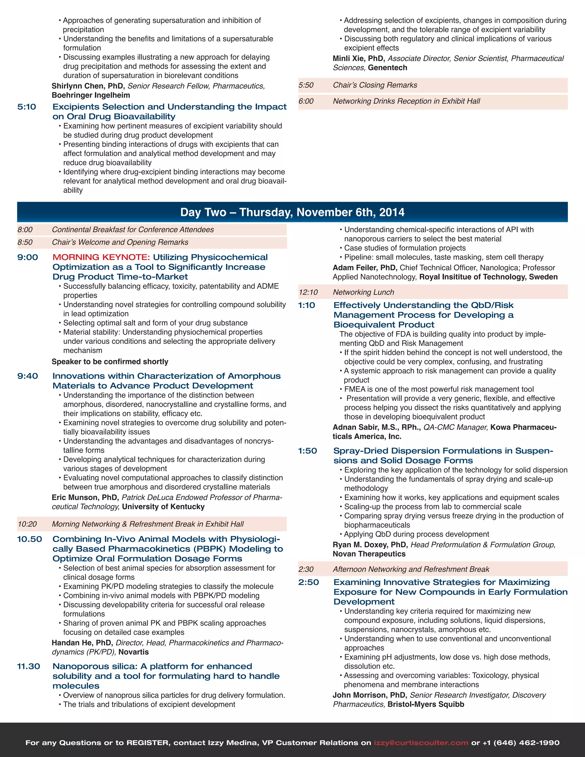 Oral Drug Formulation Innovations 2014 | PDF