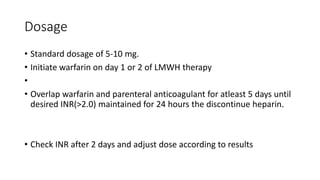 Oral dvt agents | PPTX