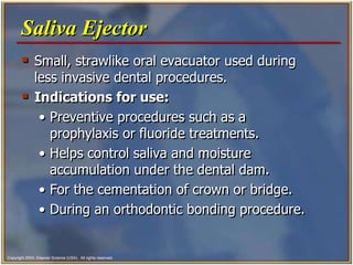 Oral Evacuation Systems Used in Dental Care | PPT