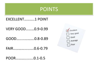 Oral exam guidelines | PPT