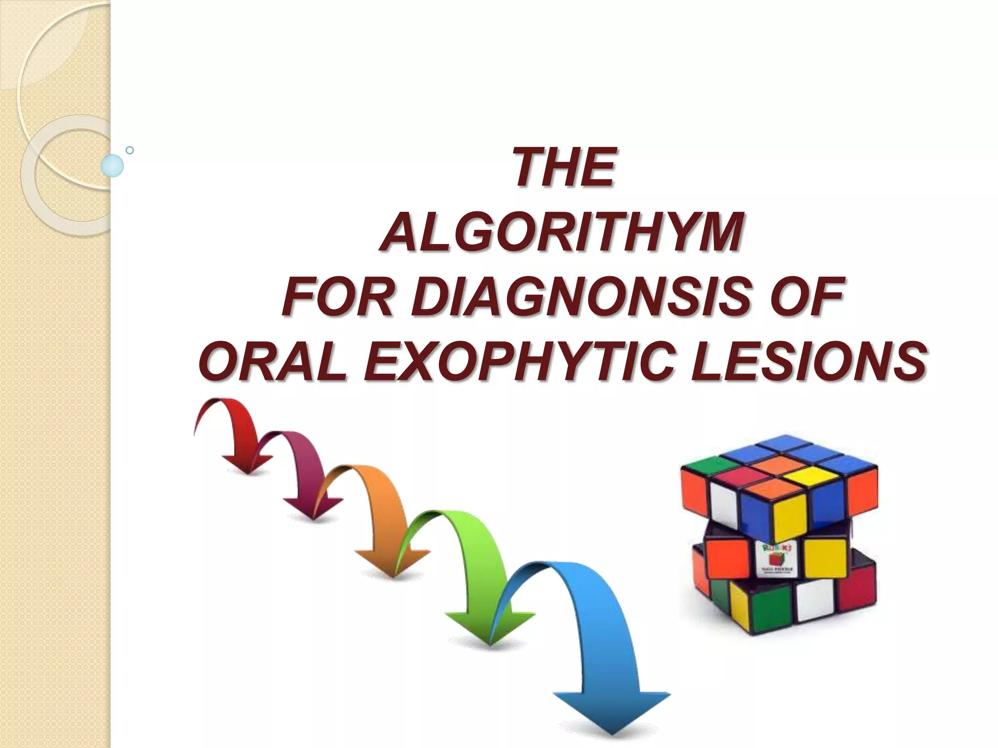 Oral exophytic lesions | PPTX