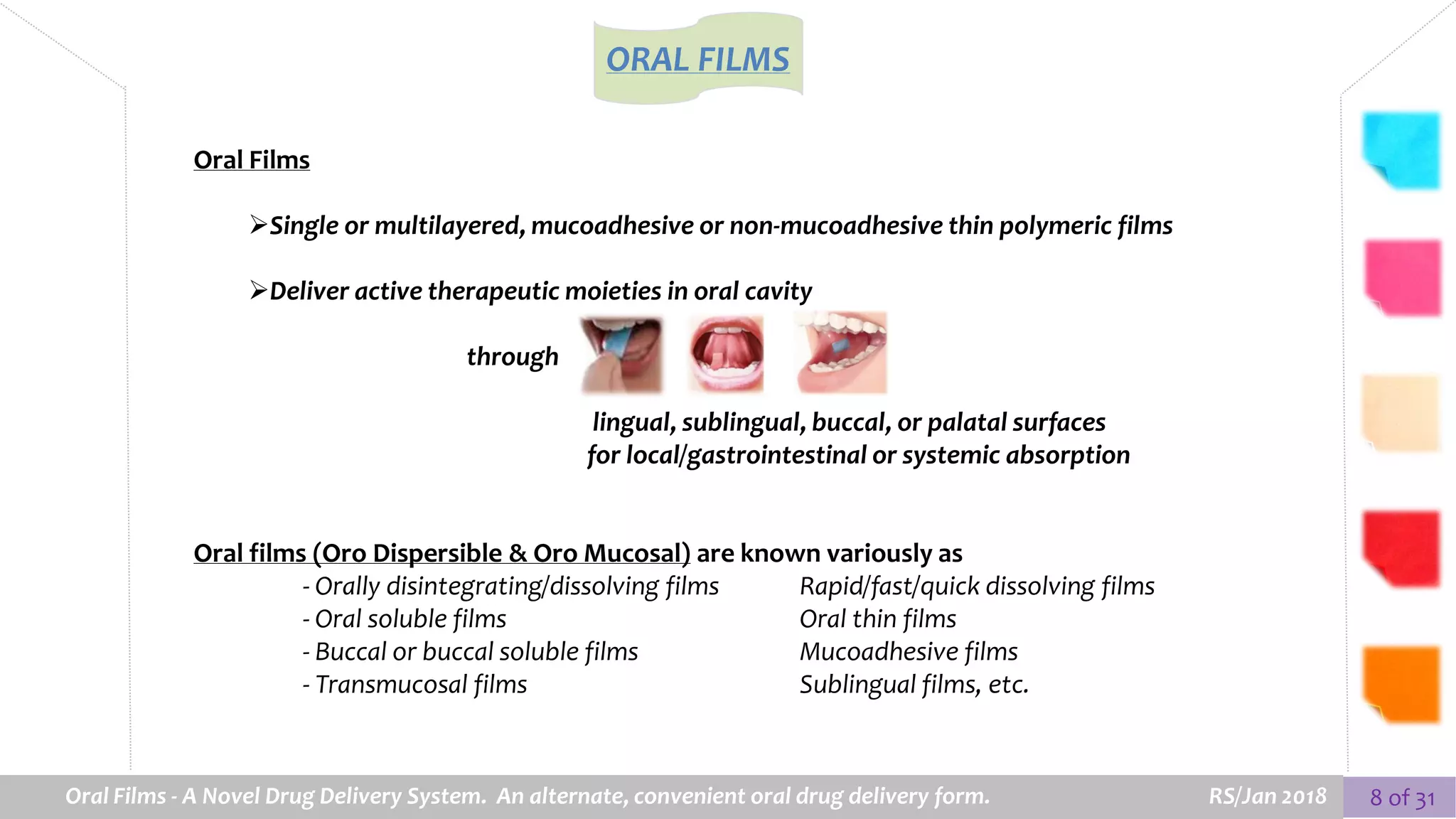 Oral Films Development & Manufacturing in India - Current Scenario | PDF