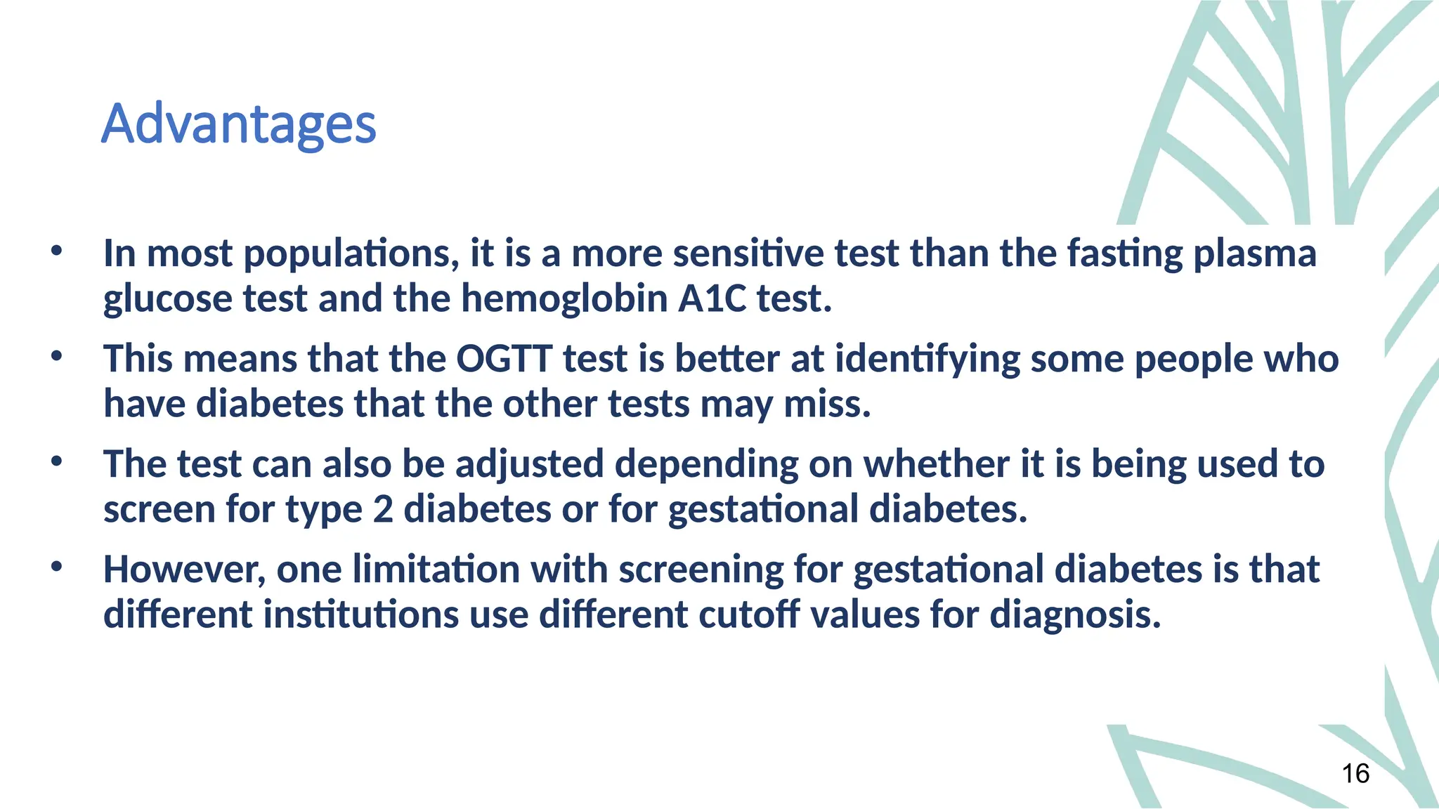 Oral Glucose Tolerance Test in Clinical Biochemistry | PPTX