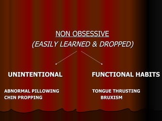 Oral Habits | PPT