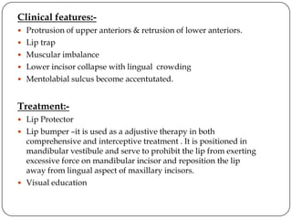 Oral habits | PPTX